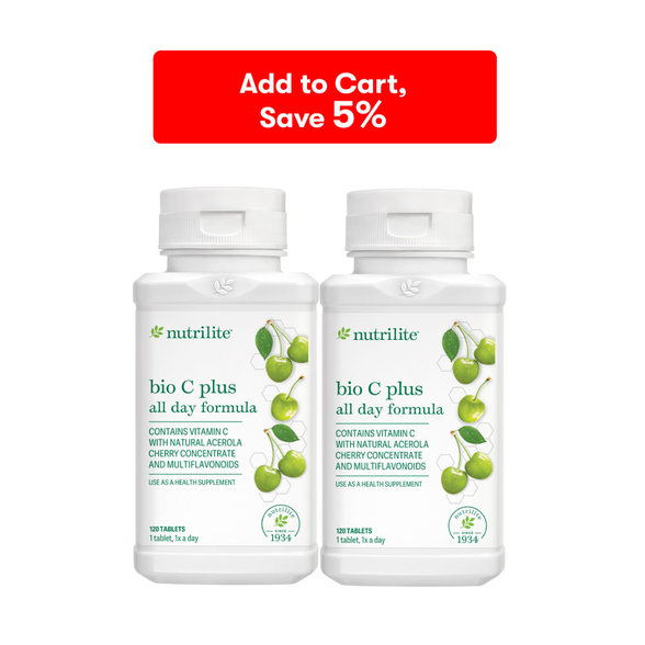 Nutrilite Bio C Plus All Day Formula Double Pack | Amway Malaysia