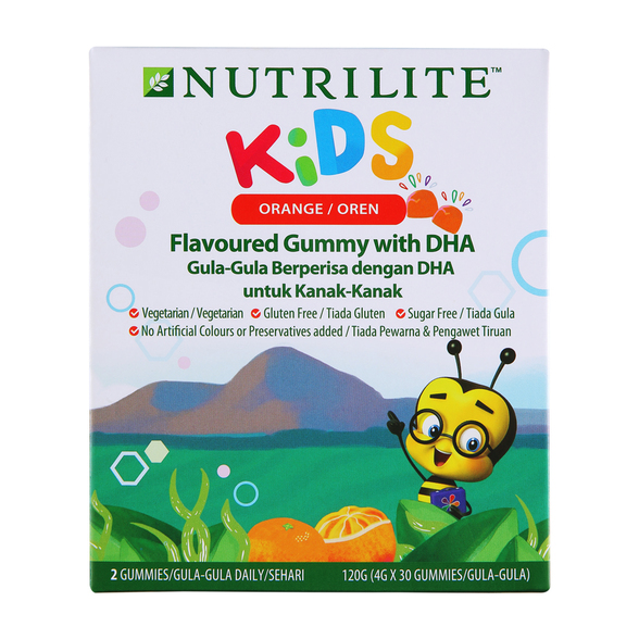 Nutrilite Kids Flavoured Gummy With DHA | Amway Malaysia