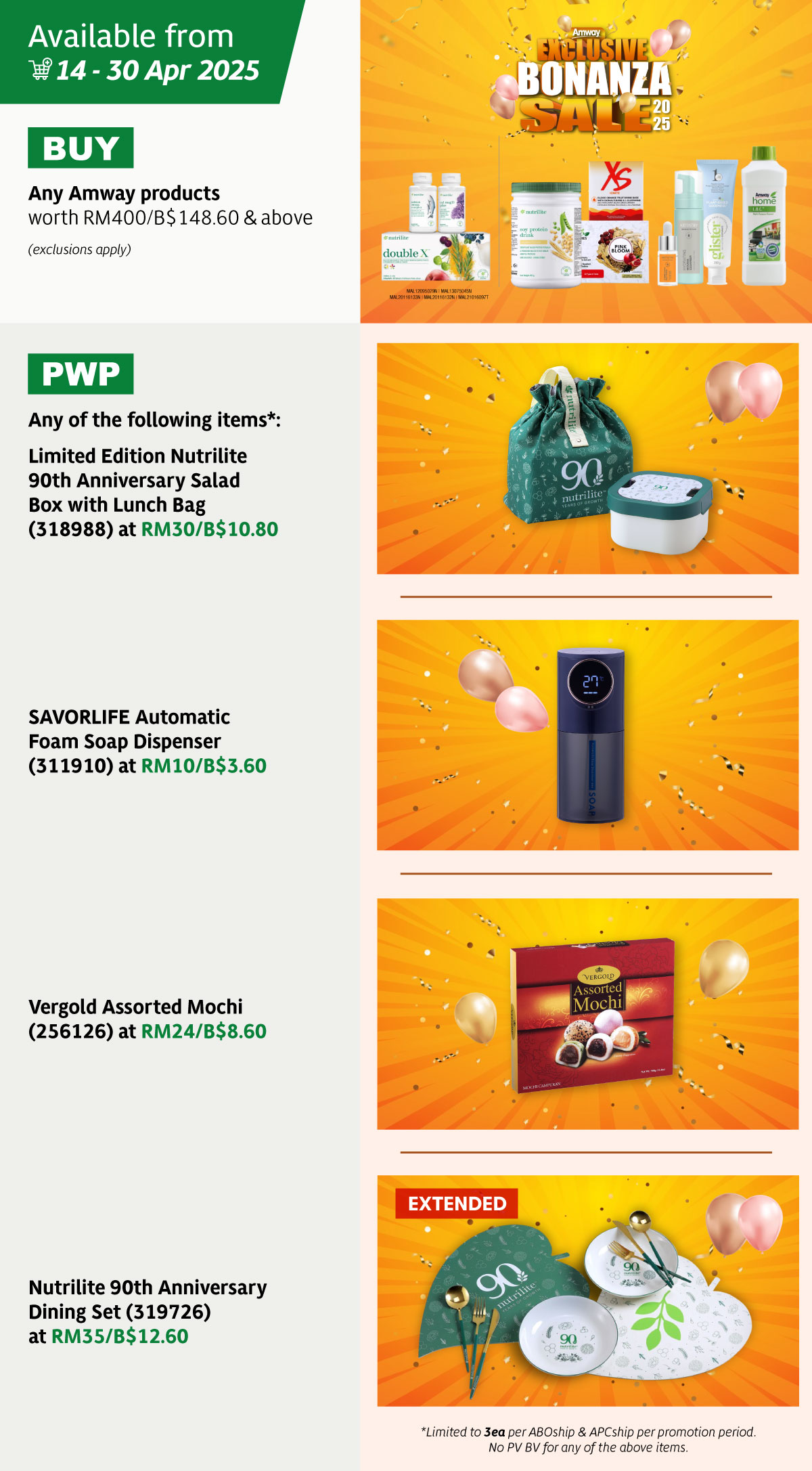 NEW PROMOTIONS | Amway Malaysia